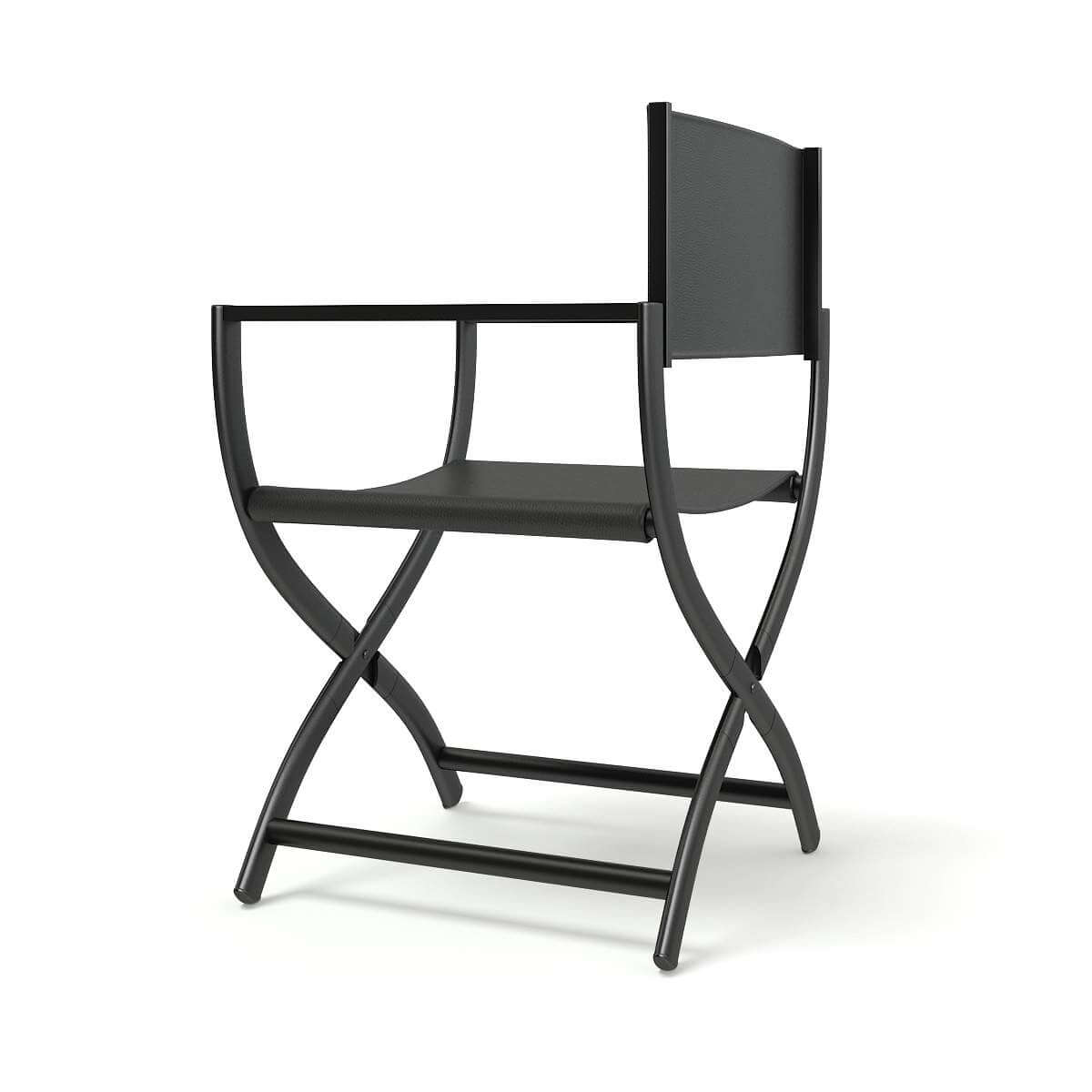 Black Chair - Free 3D Model by cgaxis