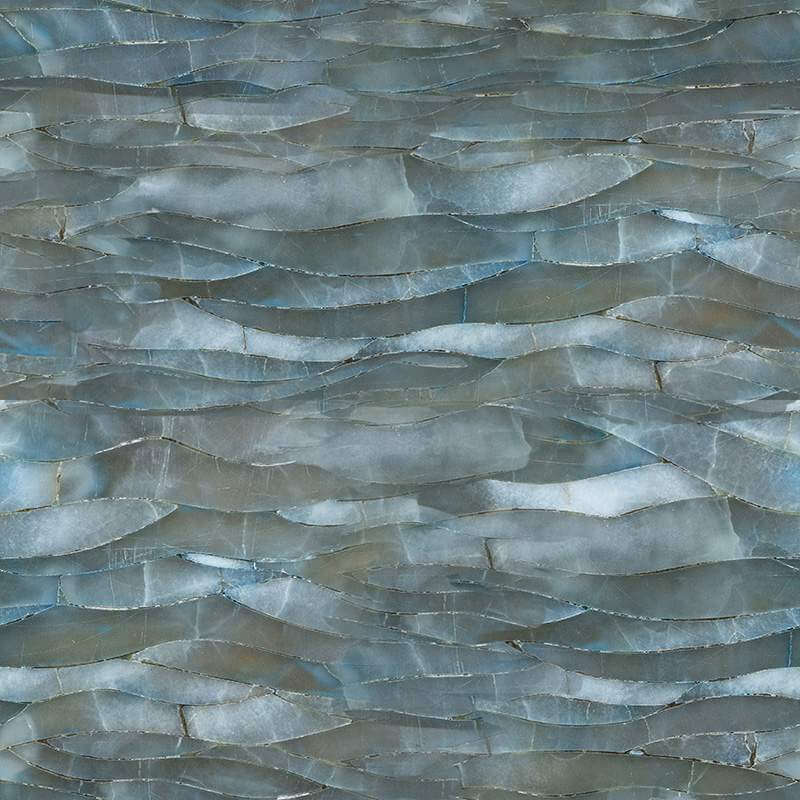 Blue Shiny Rock PBR Texture by cgaxis