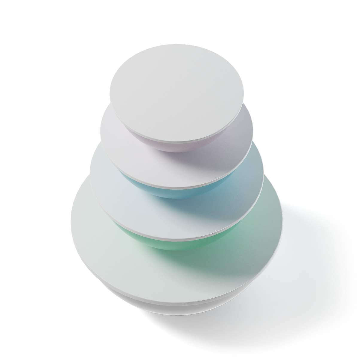 Bowls Set - 3D Model by cgaxis