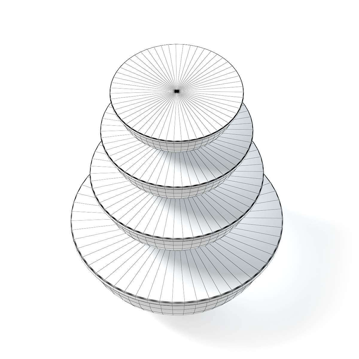 Bowls Set - 3D Model by cgaxis