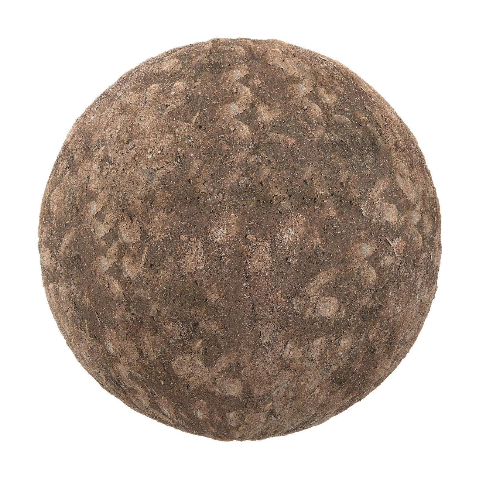 Brown Dirt PBR Texture by cgaxis