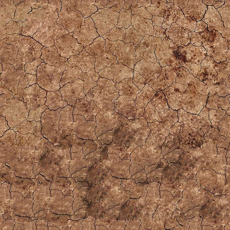 Brown Dry Mud PBR Texture by cgaxis