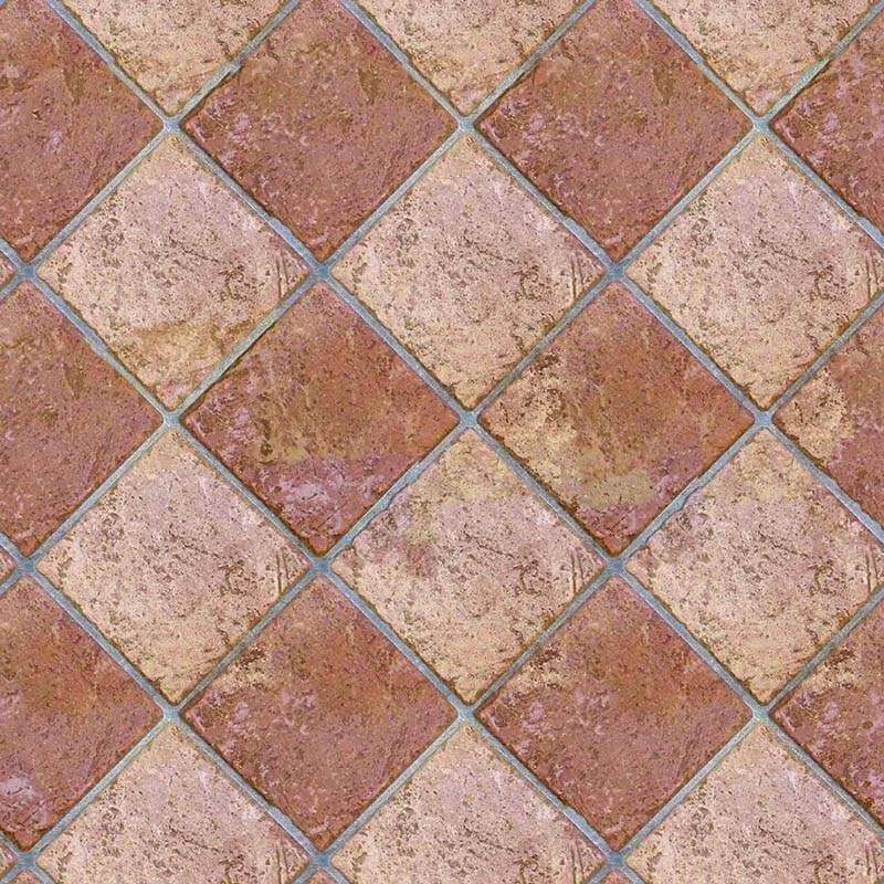 Brown Tiles PBR Texture by cgaxis