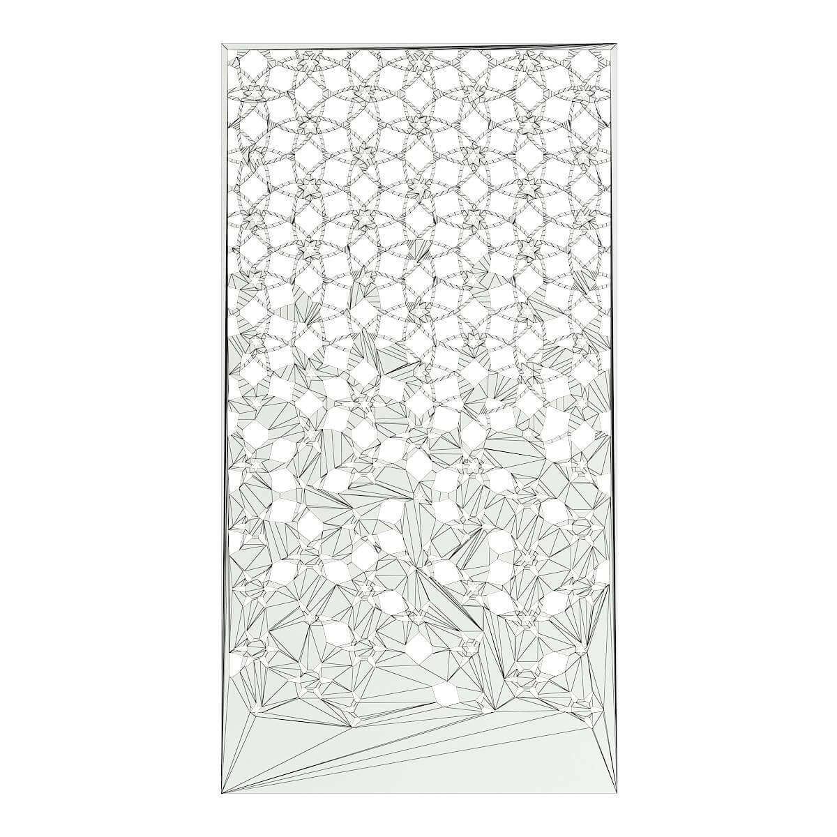 Brushed Metal Panel - 3D Model by cgaxis