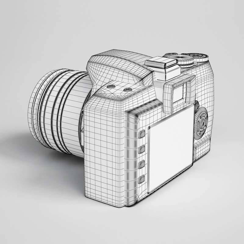 Camera - 3D Model by cgaxis