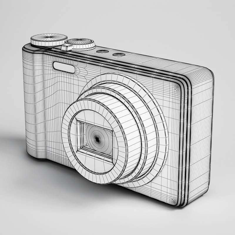 Camera - 3D Model by cgaxis