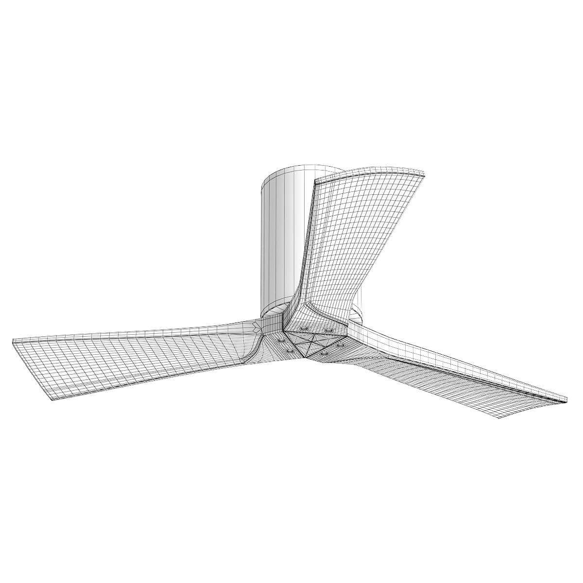 Ceiling Fan - 3D Model by cgaxis