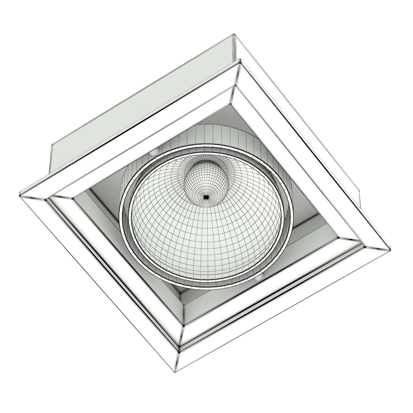 Ceiling Light - 3D Model by cgaxis