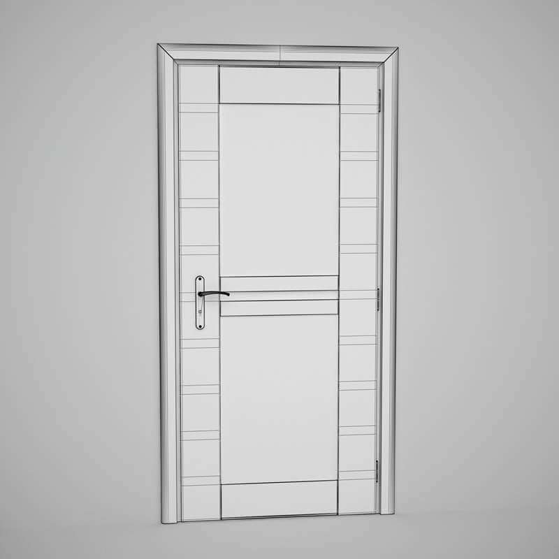 Door 39 - 3D Model by cgaxis