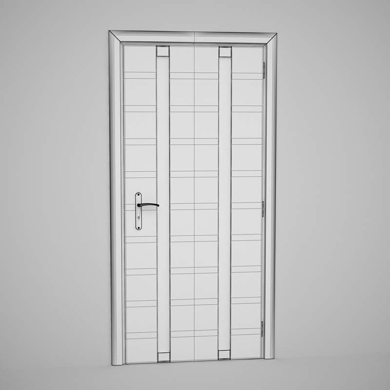 Door 41 - 3D Model by cgaxis