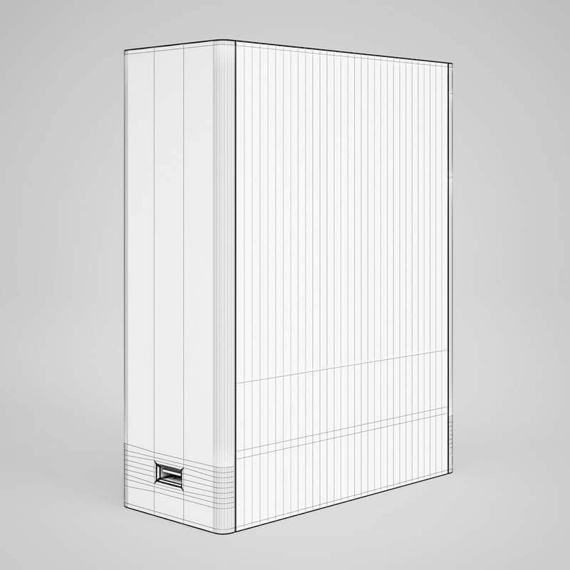 External HDD - 3D Model by cgaxis