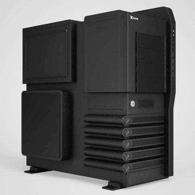 PC Case - 3D Model by cgaxis