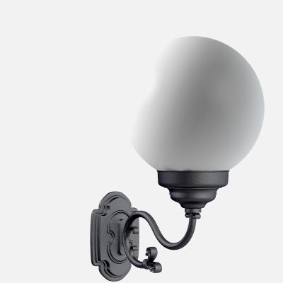 Classic Wall Exterior Lamp - Free 3D Model by cgaxis
