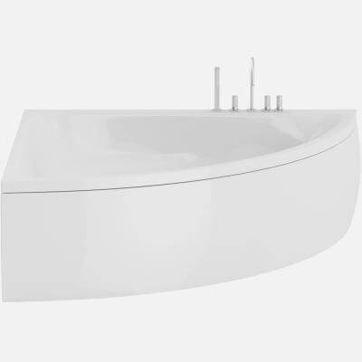 Corner Bathtube - 3D Model by cgaxis