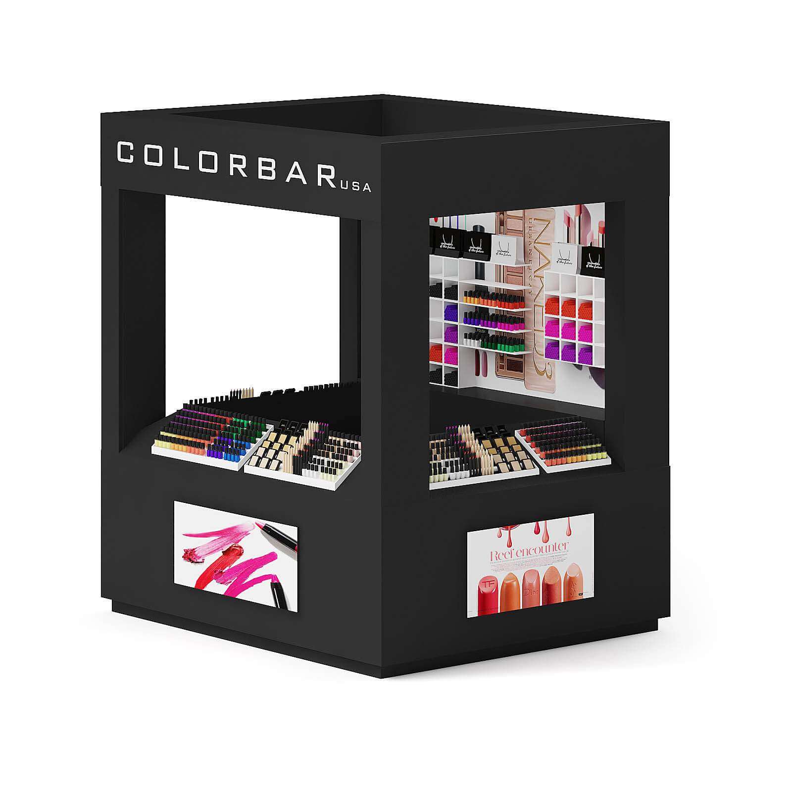 Cosmetics Stall - 3D Model by cgaxis