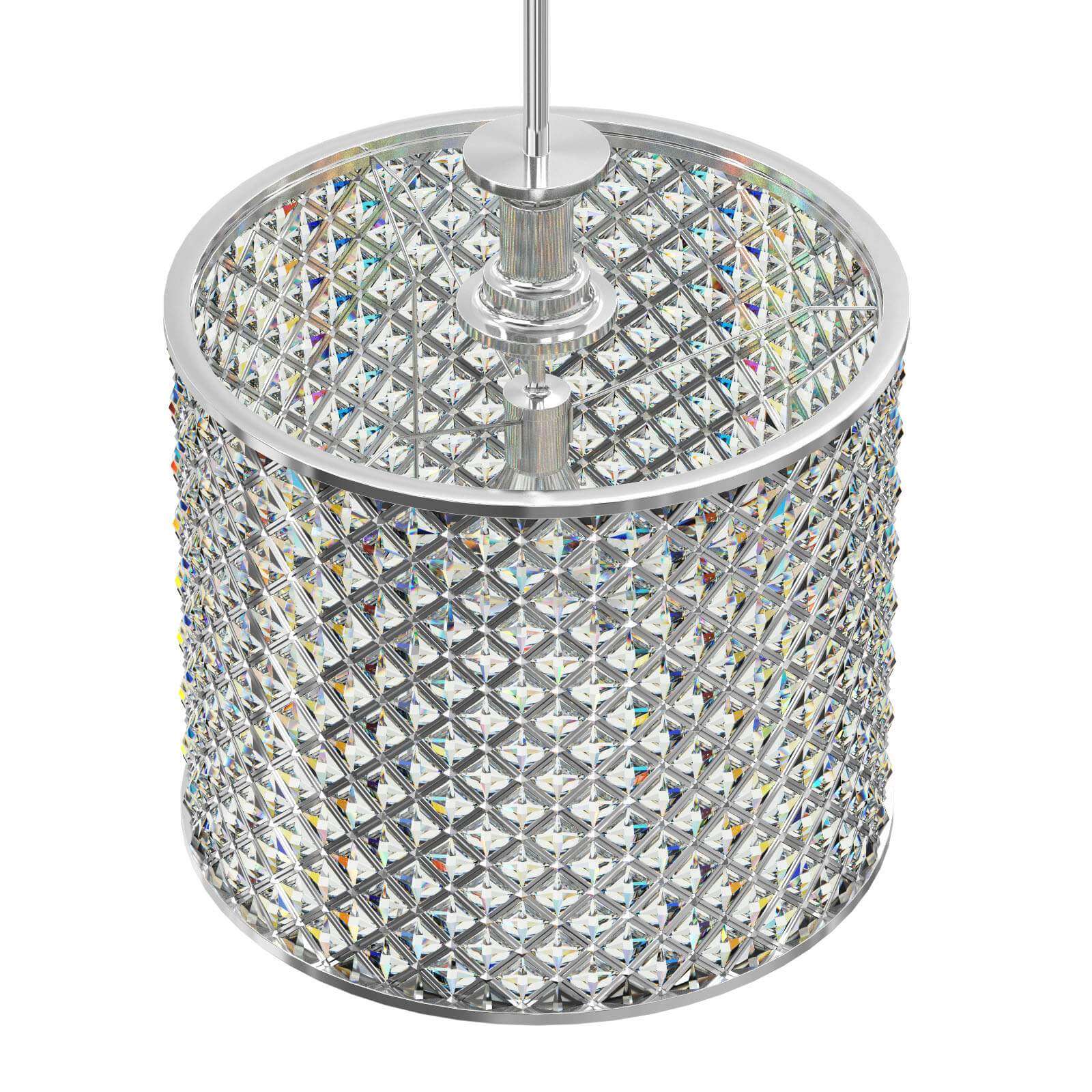 Crystal Ceiling Lamp - 3D Model by cgaxis