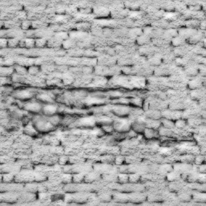 Pencil In Brick Wall Texture