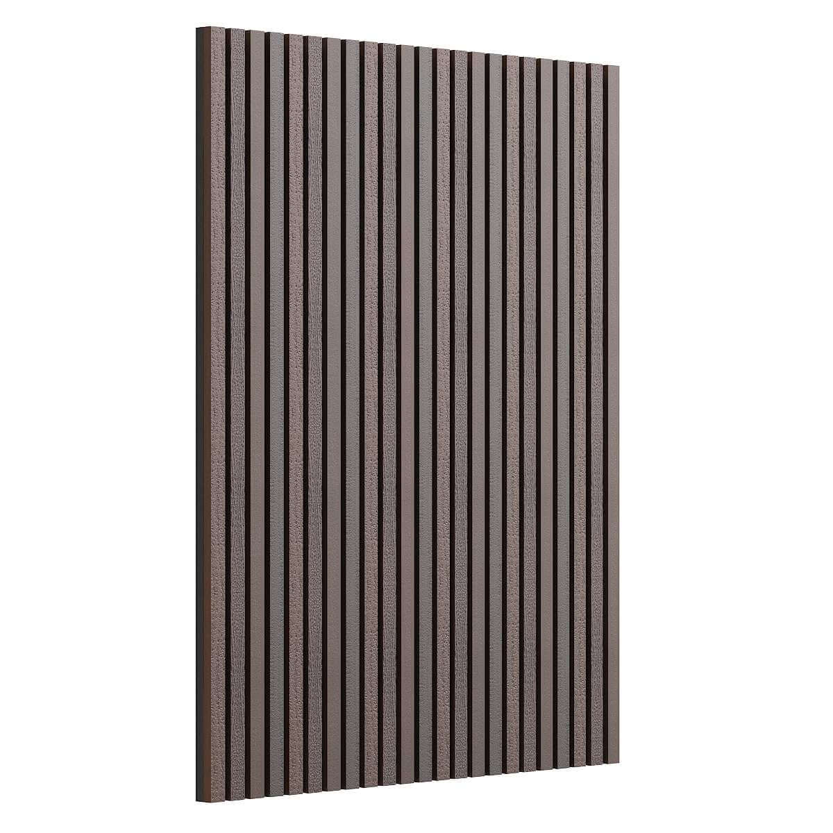 Dark Wood Wall Panel - 3D Model by cgaxis
