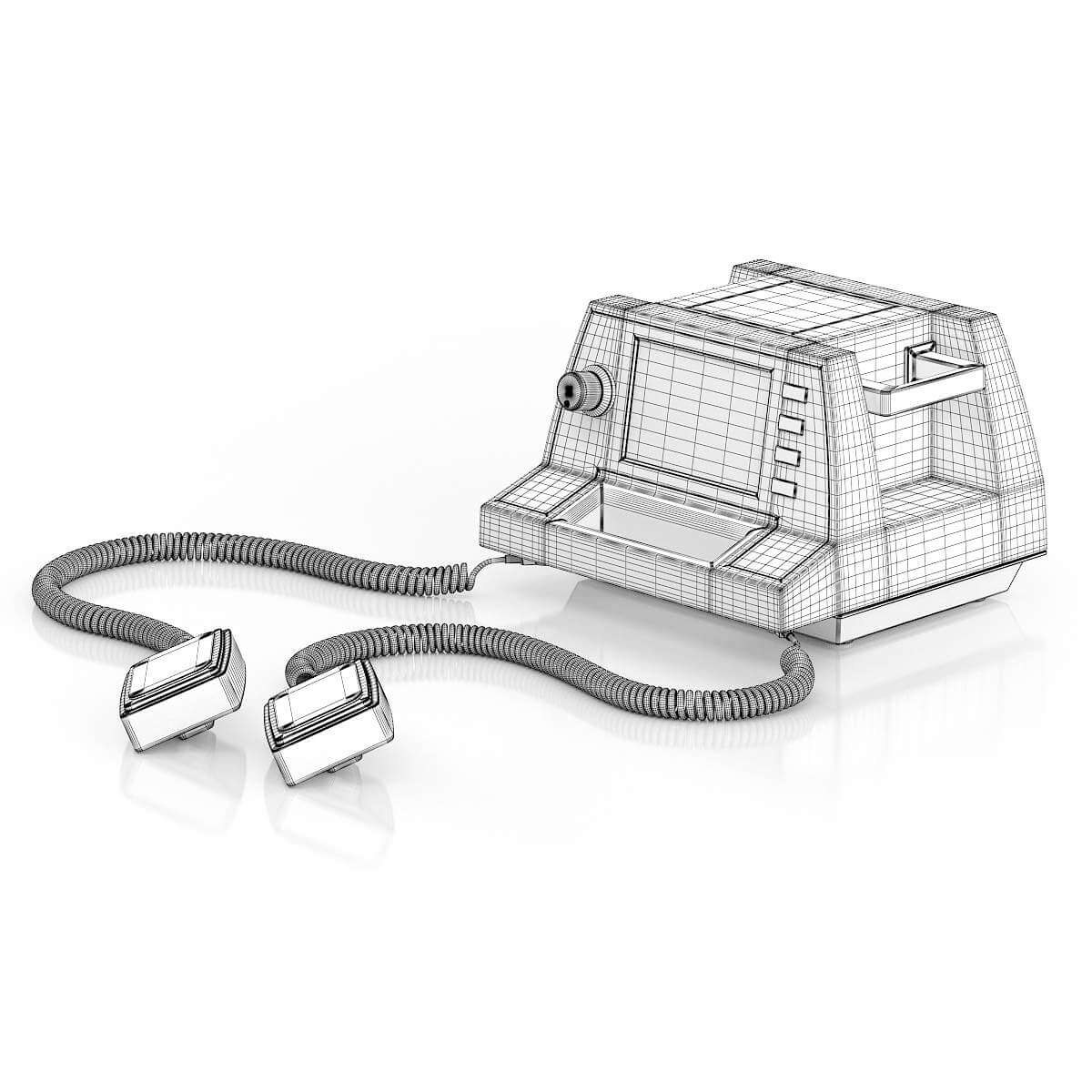 Defibrillator - 3D Model by cgaxis