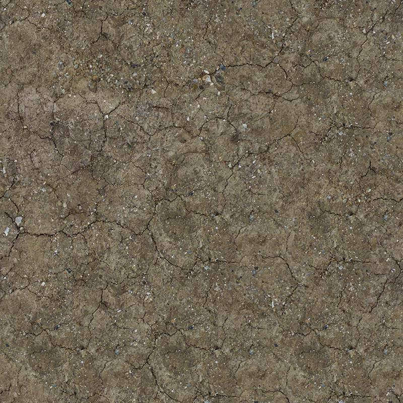 Dry Cracked Dirt PBR Texture by cgaxis