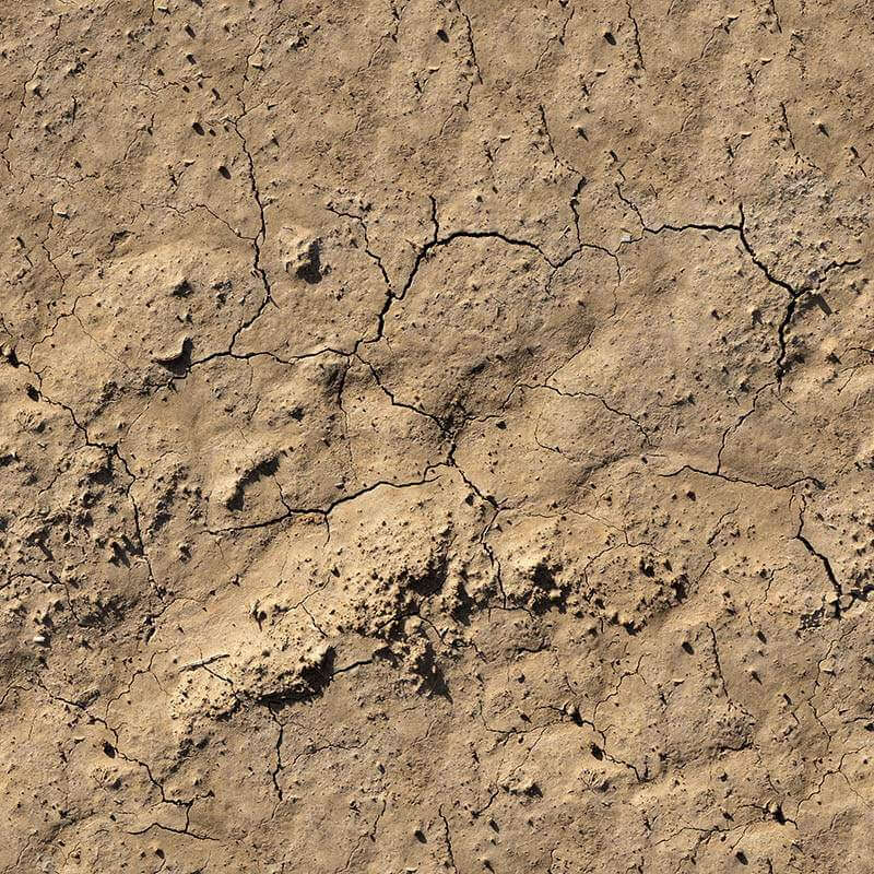 Dry Cracked Dirt PBR Texture by cgaxis