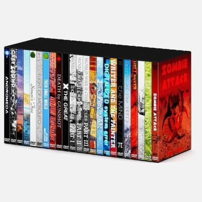 DVD Movie Set 1 - 3D Model by cgaxis