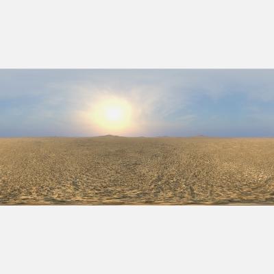 Midday Ocean HDRI Sky - HDR Image by cgaxis