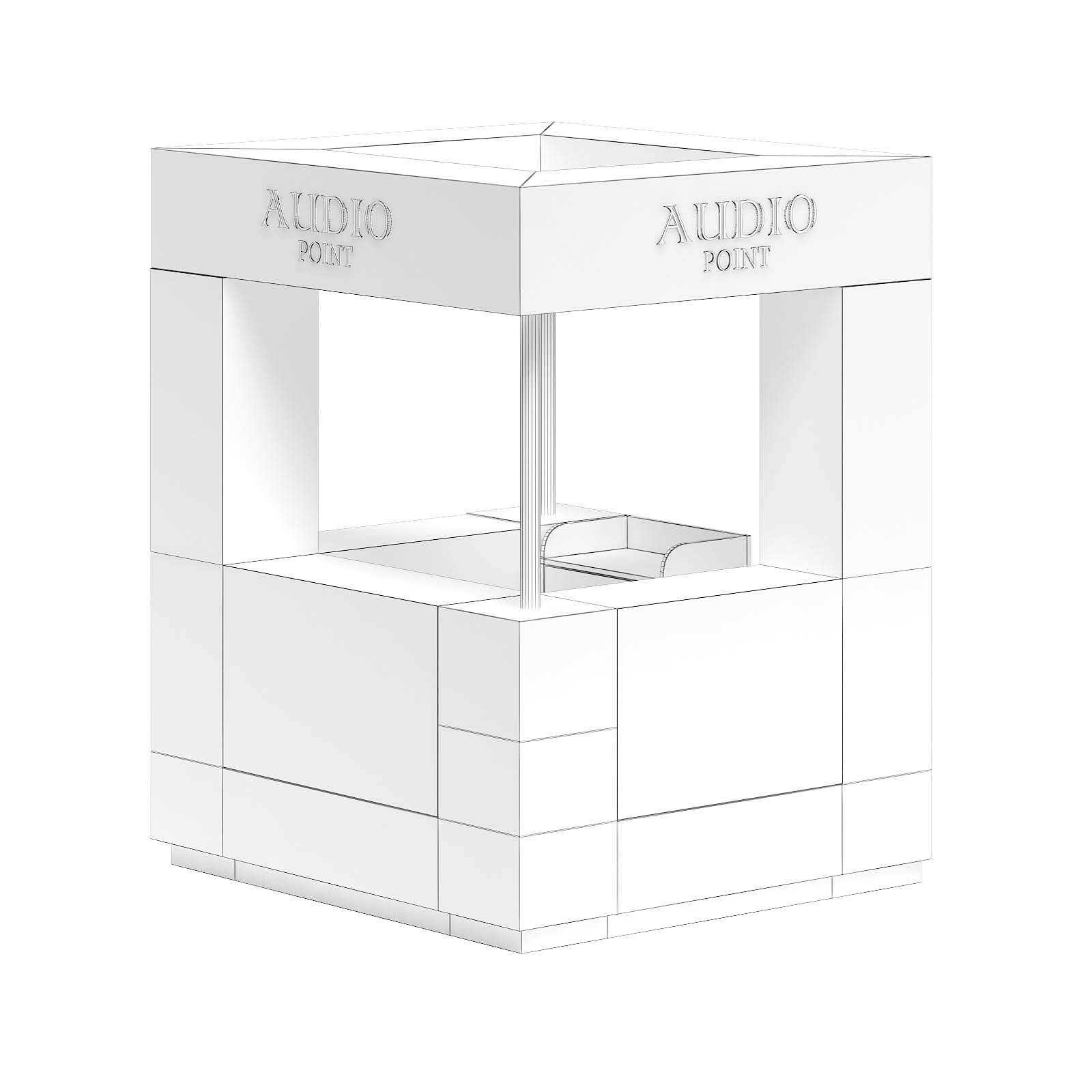 Electronic Stand - 3D Model by cgaxis