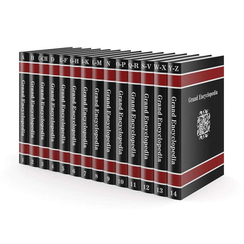 Encyclopedia Set - 3D Model by cgaxis