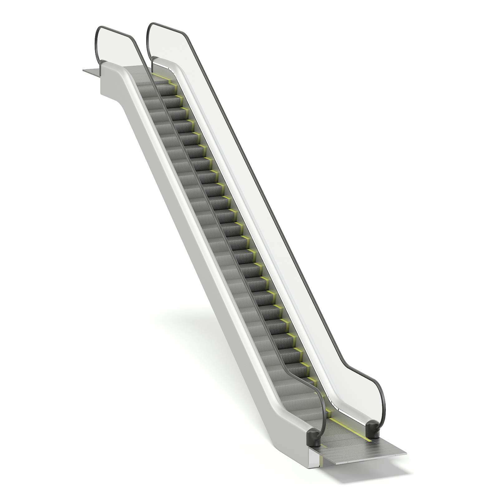 Escalator - Free 3D Model by cgaxis