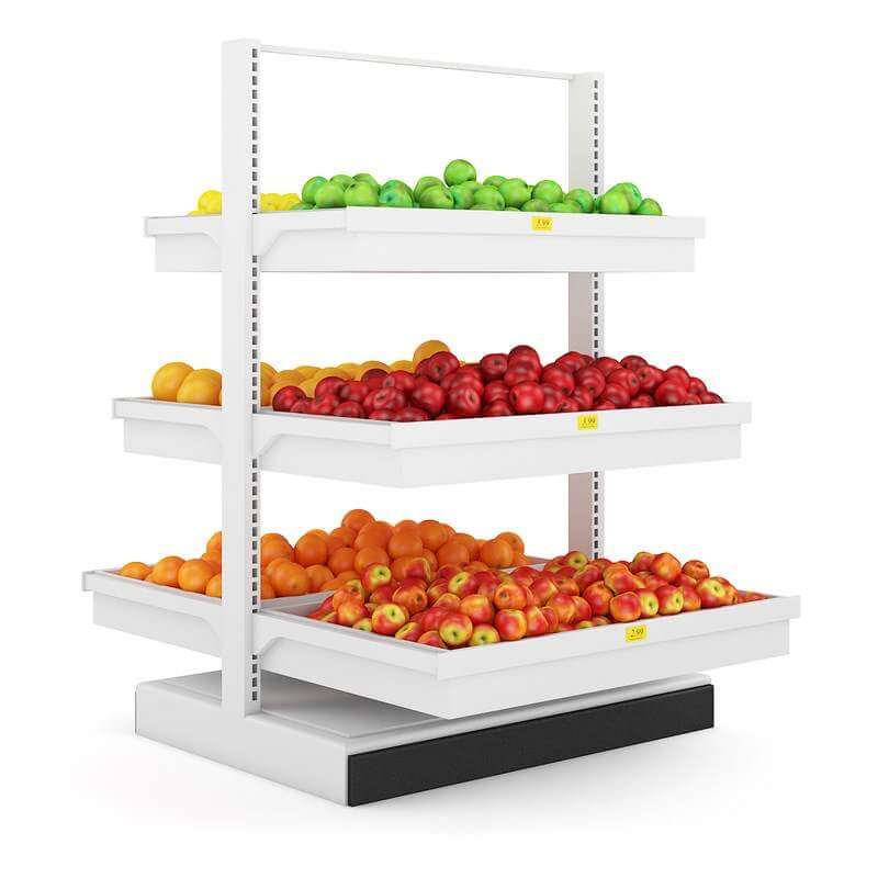 Fruit Shelf - 3D Model by cgaxis