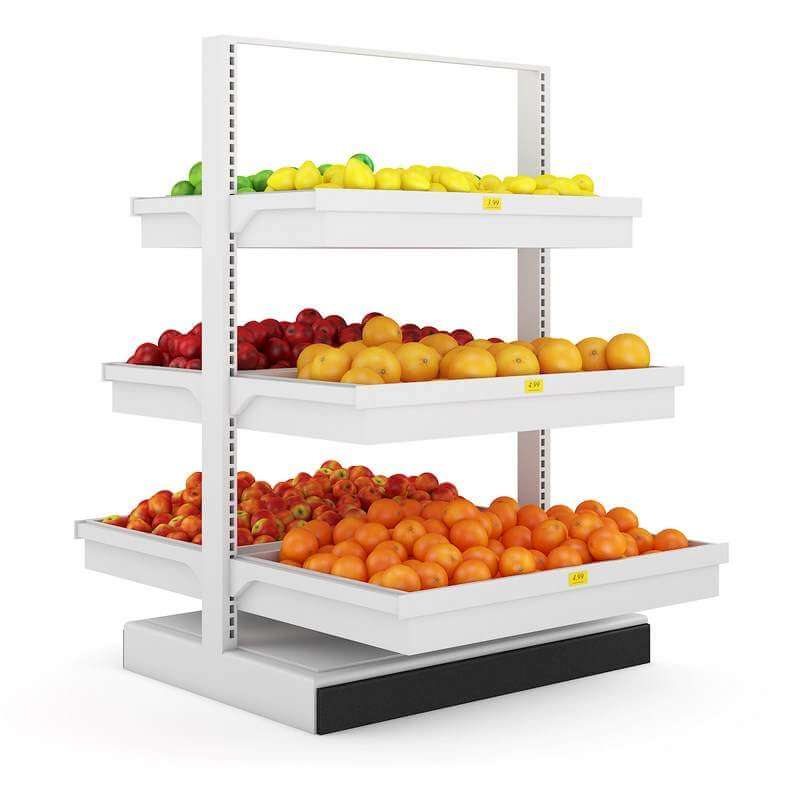 Fruit Shelf - 3D Model by cgaxis