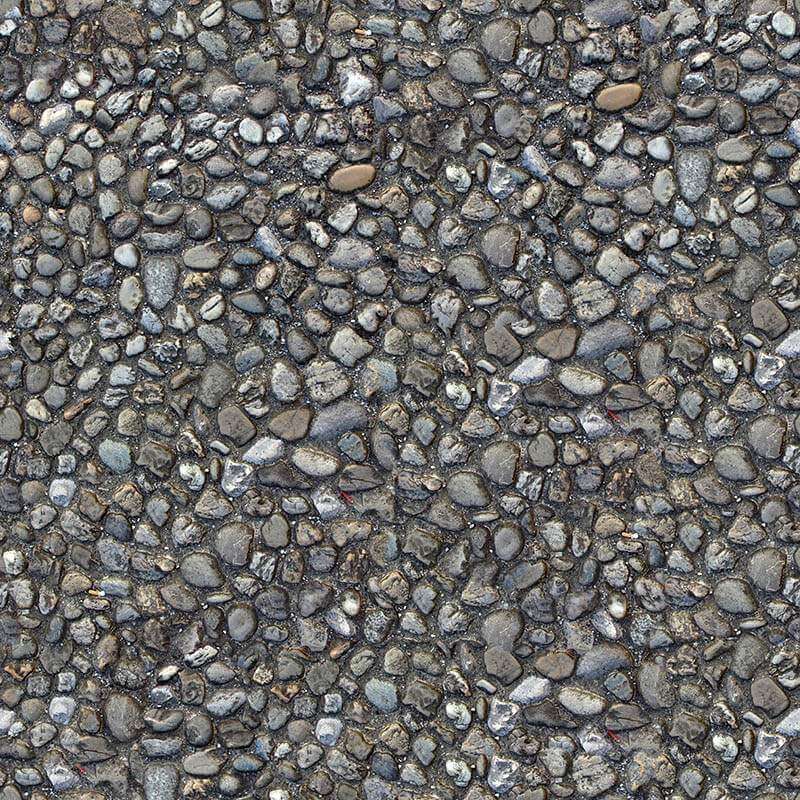 Gravel Pavement PBR Texture by cgaxis