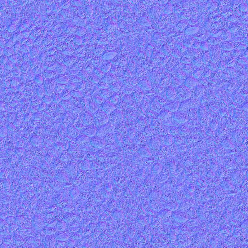 Gravel Pavement PBR Texture by cgaxis