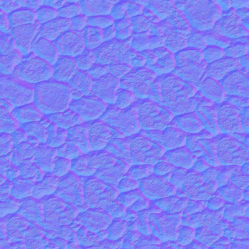 Gravel Pavement PBR Texture by cgaxis