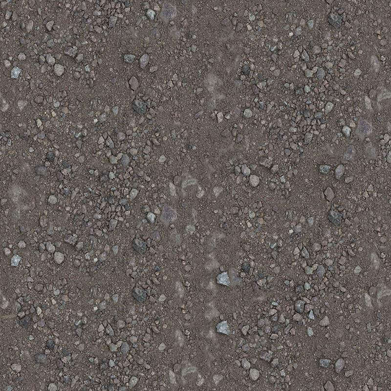 Grey Dirt with Stones PBR Texture by cgaxis