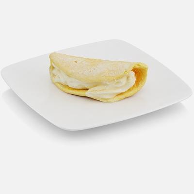 Griddle Cake with Cream - 3D Model by cgaxis