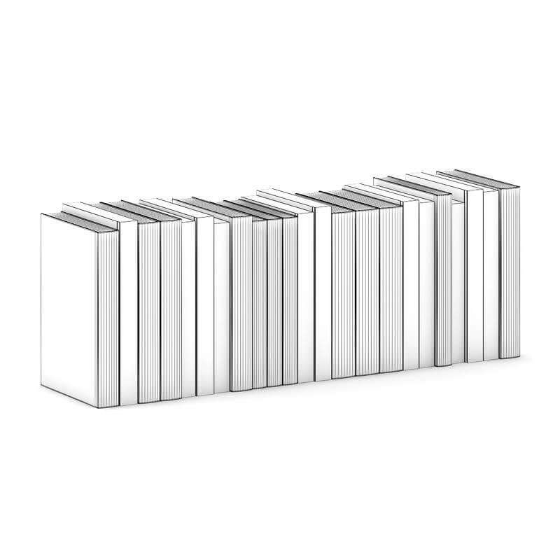 Guide Books 1 - 3D Model by cgaxis