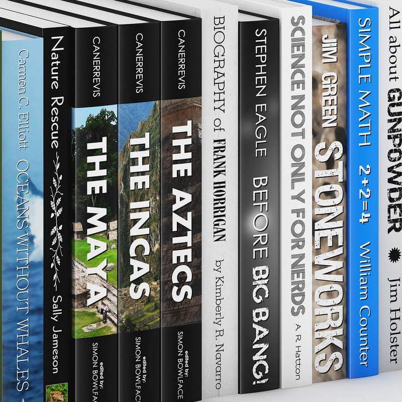 Guide Books 3 - 3D Model by cgaxis