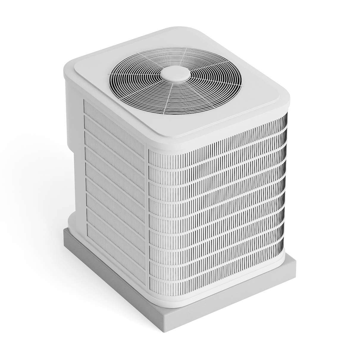 Heat Pump - 3D Model by cgaxis