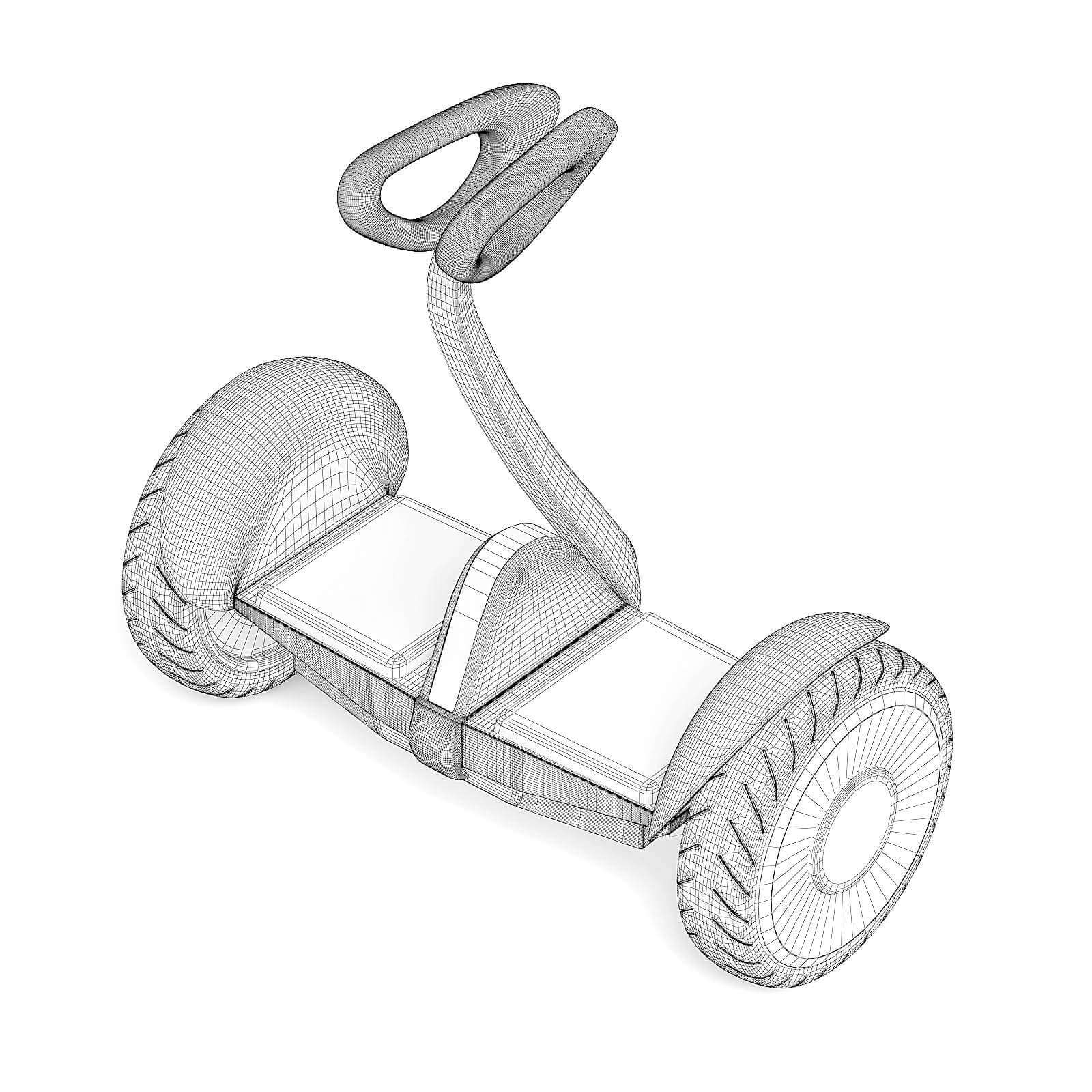 Hoverboard - 3D Model by cgaxis