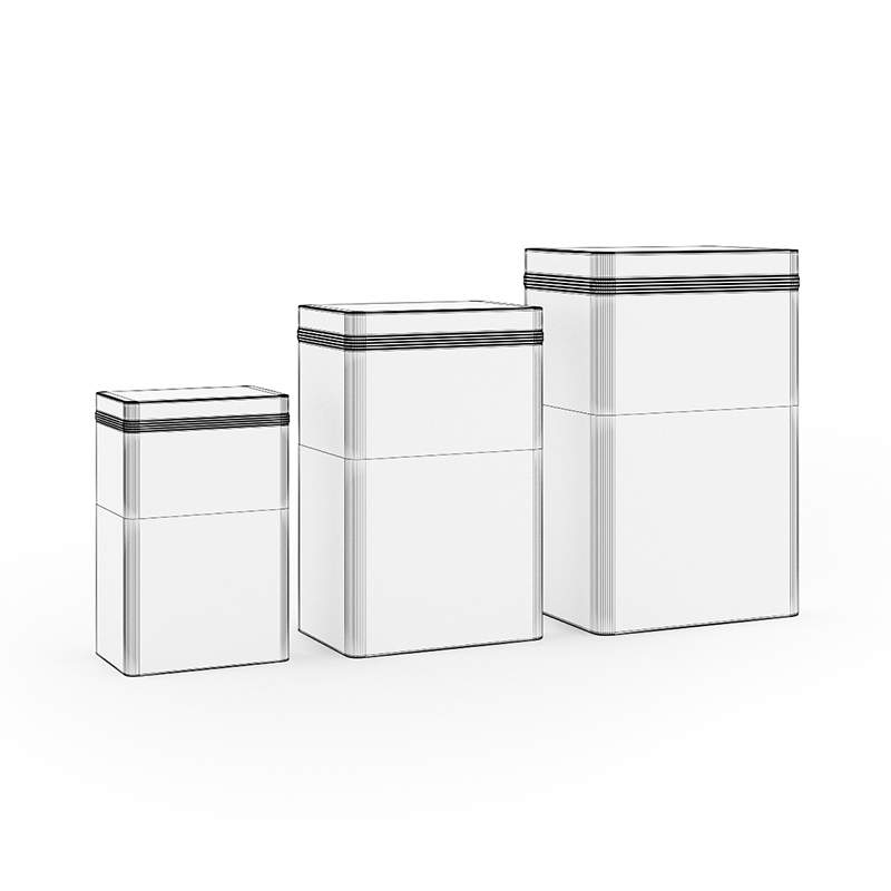 Kitchen Containers - 3D Model by cgaxis