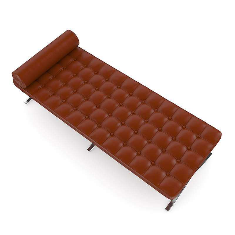 Leather Coach (Three Colors) - 3D Model by cgaxis