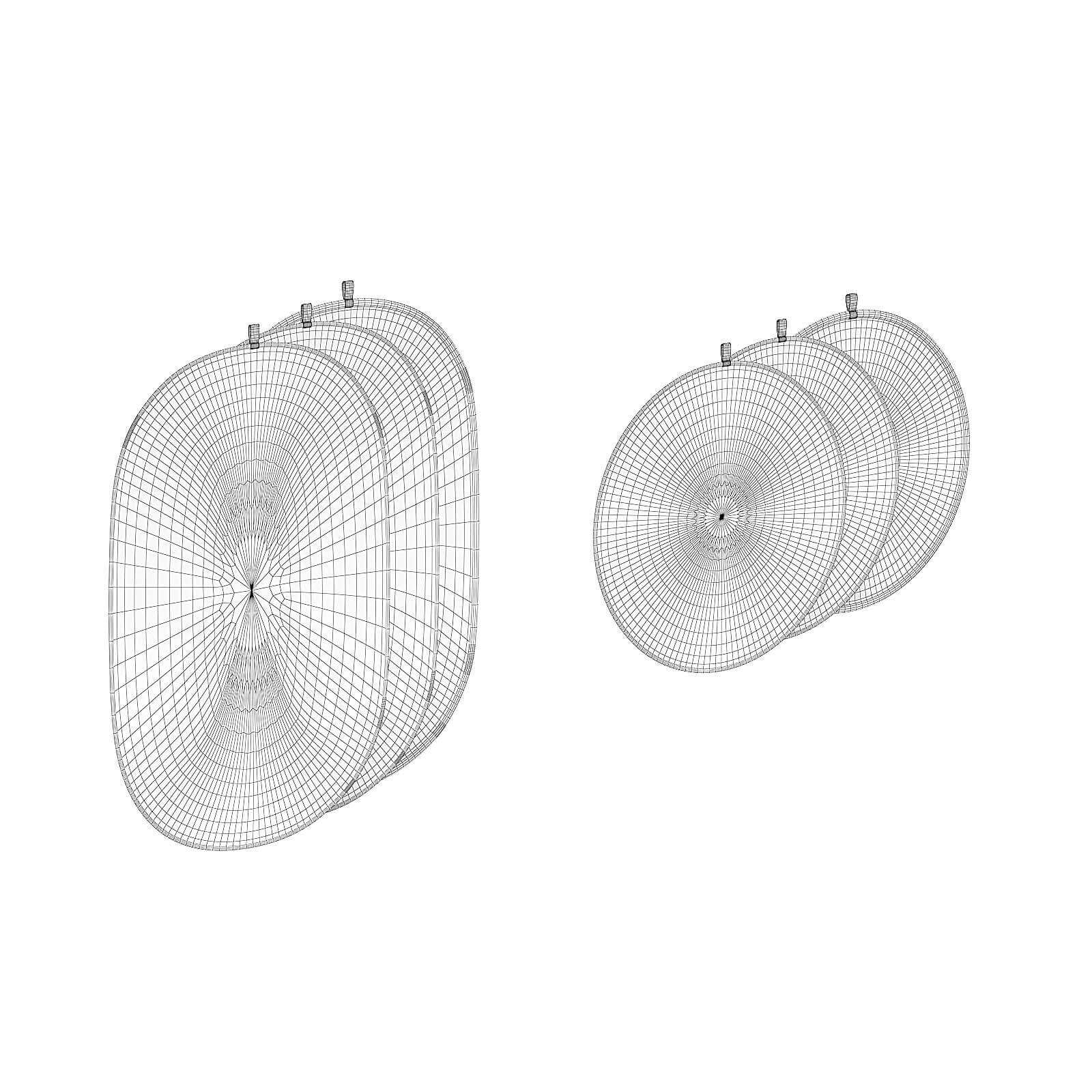 Light Diffusers - 3D Model by cgaxis