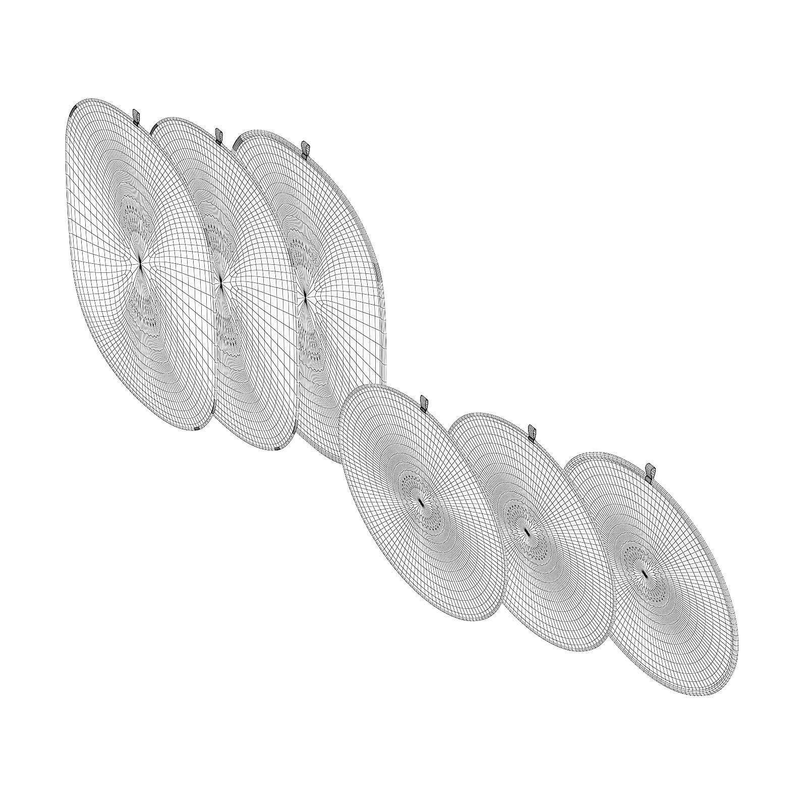 Light Diffusers - 3D Model by cgaxis