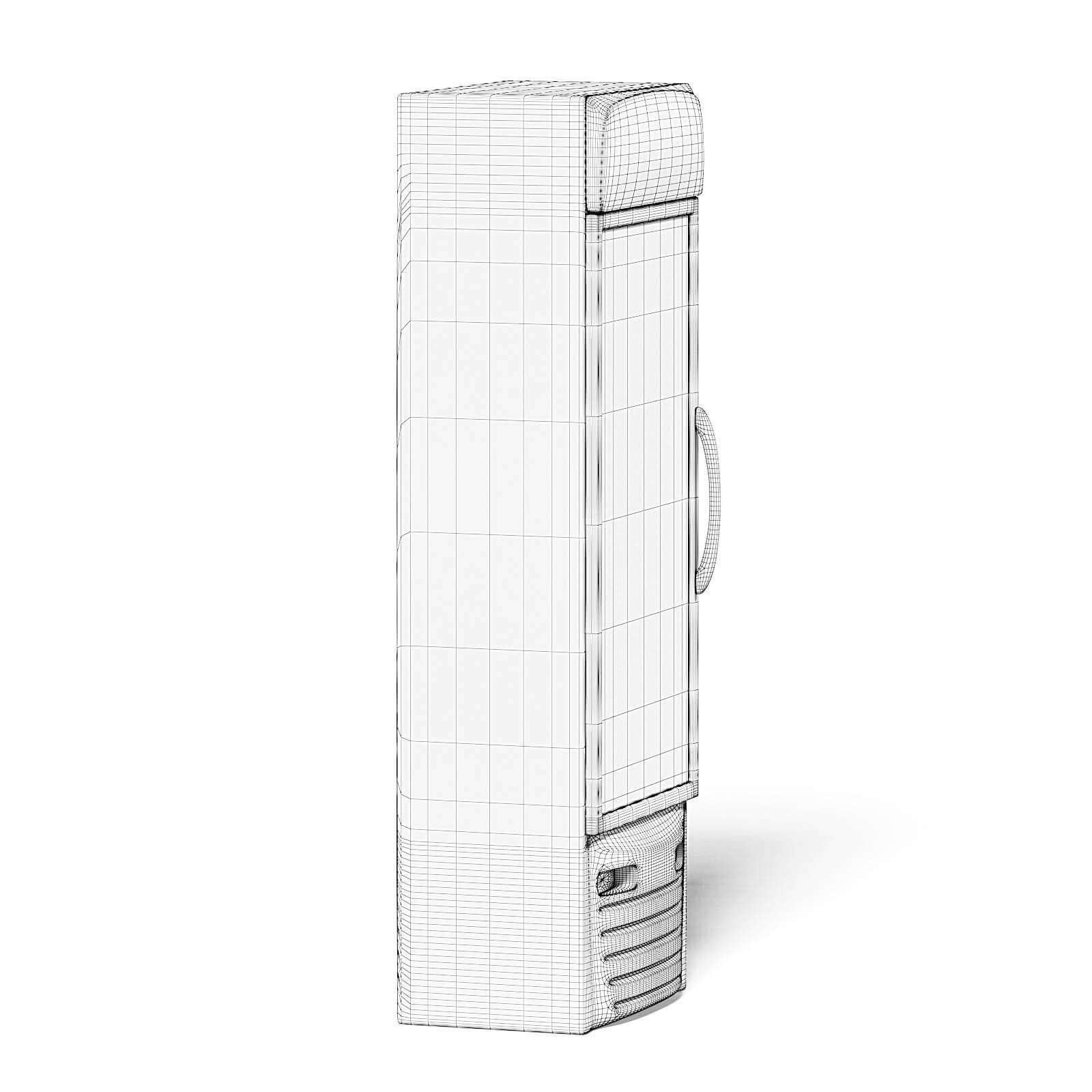 Market Fridge - 3D Model by cgaxis