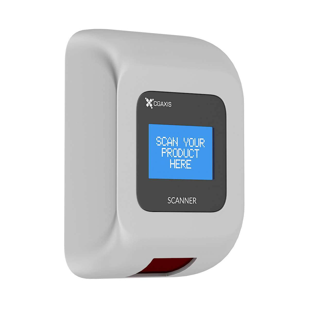 Market Price Scanner - Free 3D Model by cgaxis