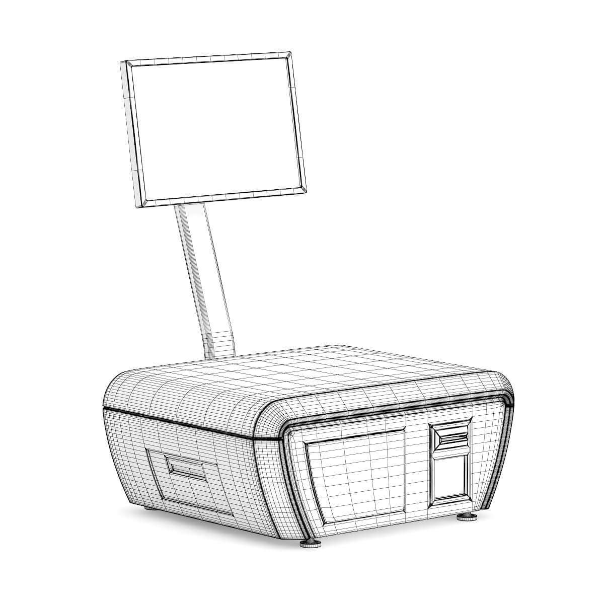 Market Touch Scale - 3D Model by cgaxis