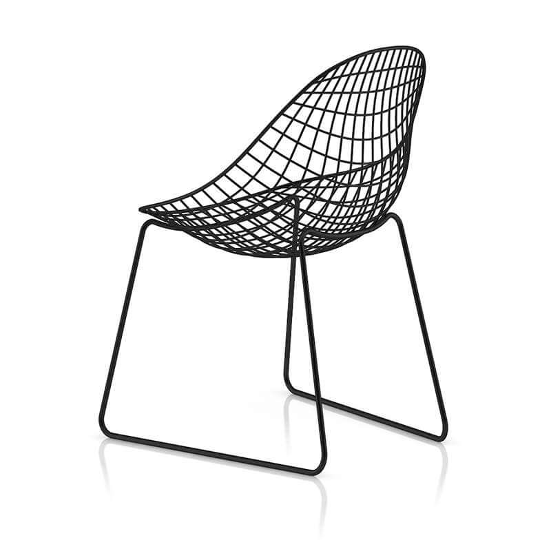 Metal Mesh Chair - 3D Model by cgaxis