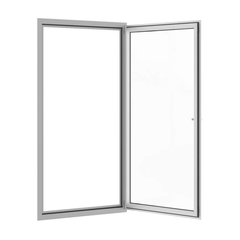 Metal Window 1140mm x 2100mm - 3D Model by cgaxis